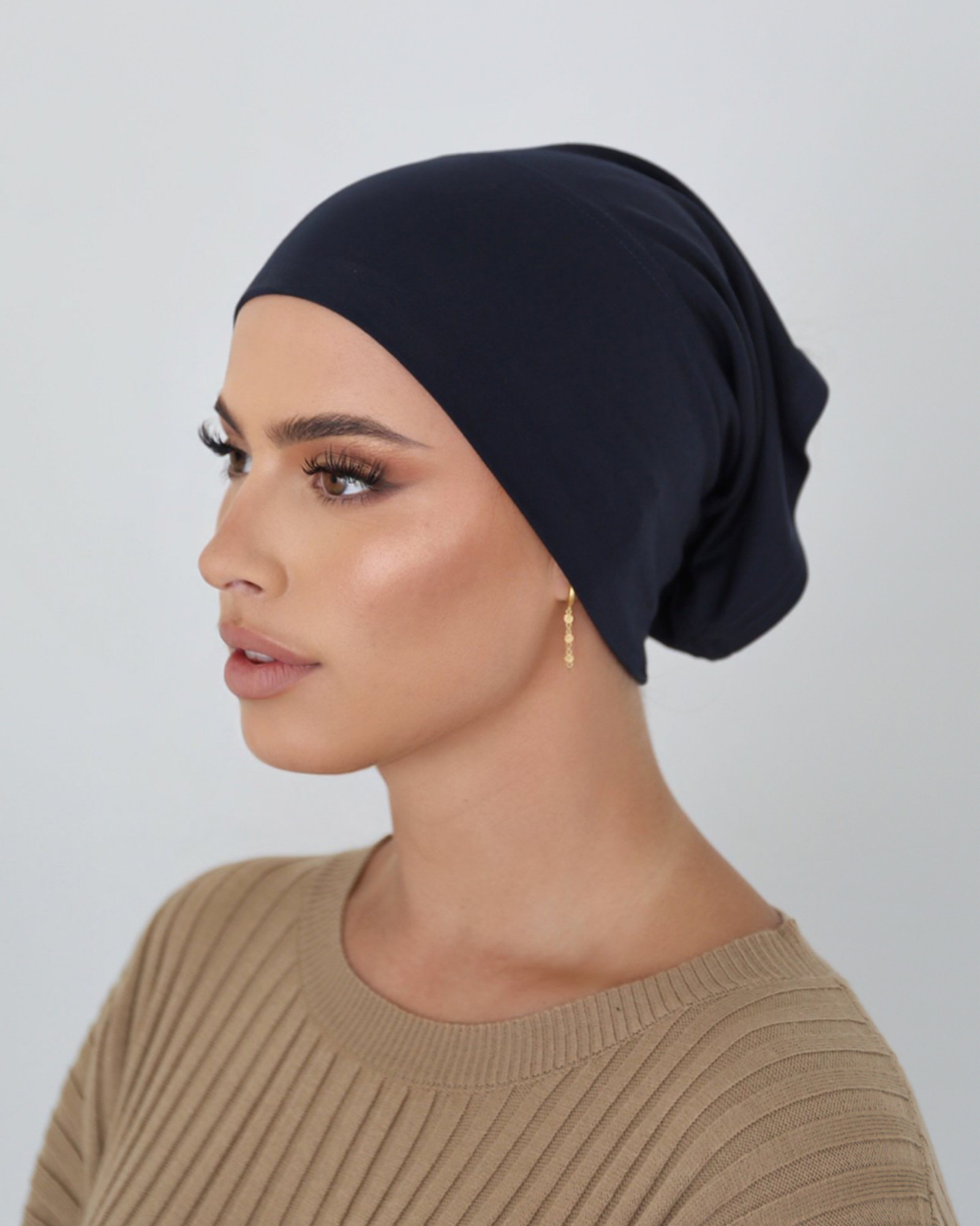 COTTON TUBE UNDERCAP - MIDNIGHT – SOFINAS